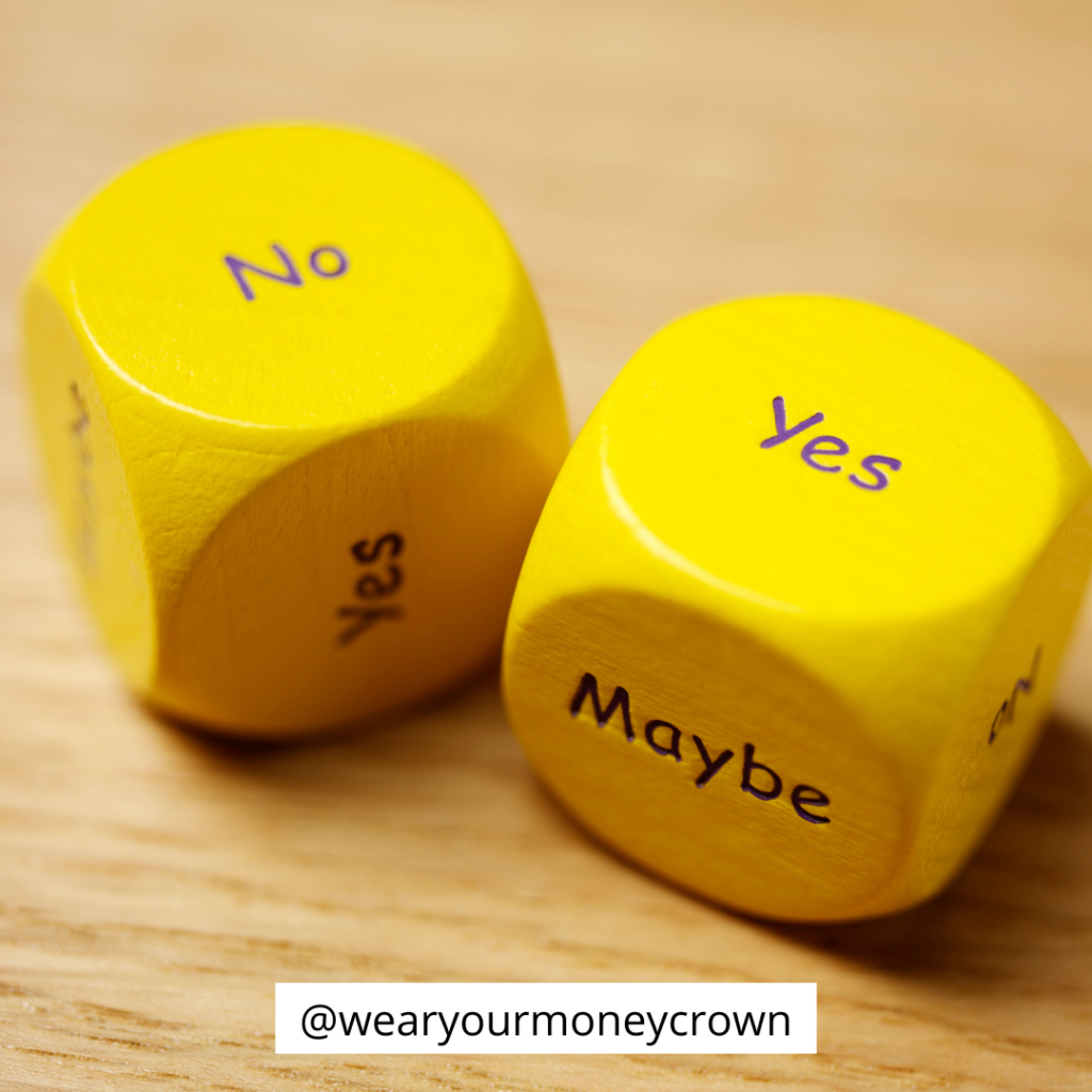 LEARNING TO GROW FROM NO - wearyourmoneycrown.com